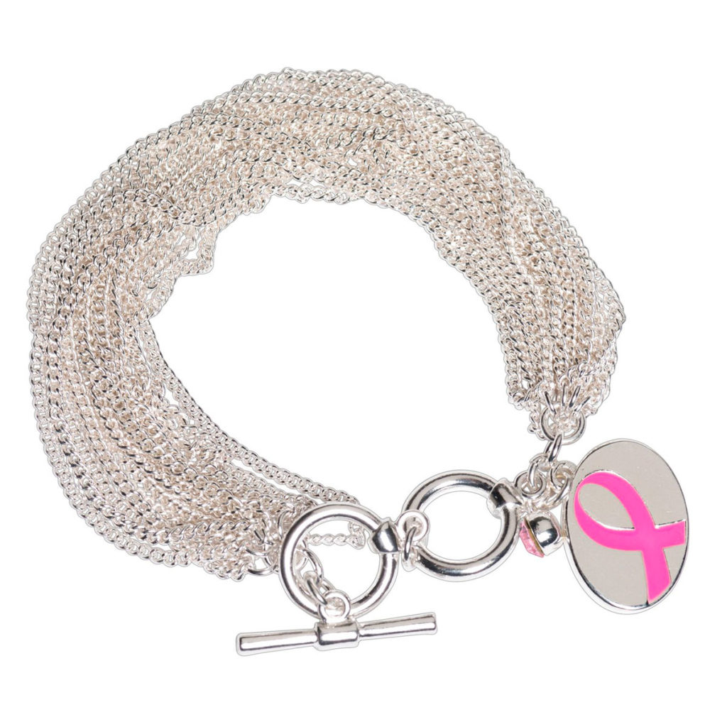 Canadian Breast Cancer Foundation bracelet with Charm « Foxy Custom