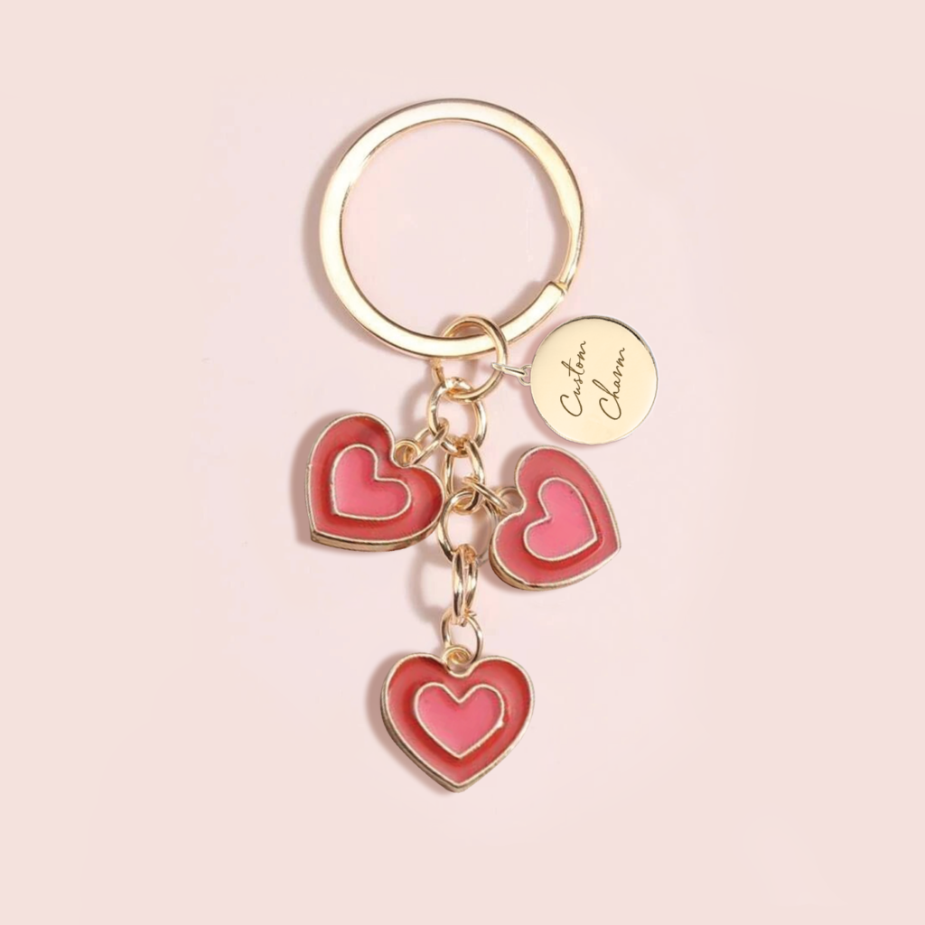 Multi Charm keychain « Foxy Custom